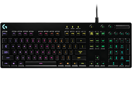 Logitech G810 Orion Spectrum RGB mechanical gaming keyboard