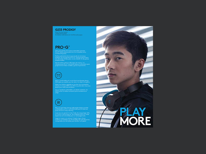 Logitech G233 Prodigy Gaming Headset for PC & Console