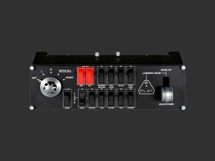 Logitech G Flight Simulator Aircraft Switch Panel