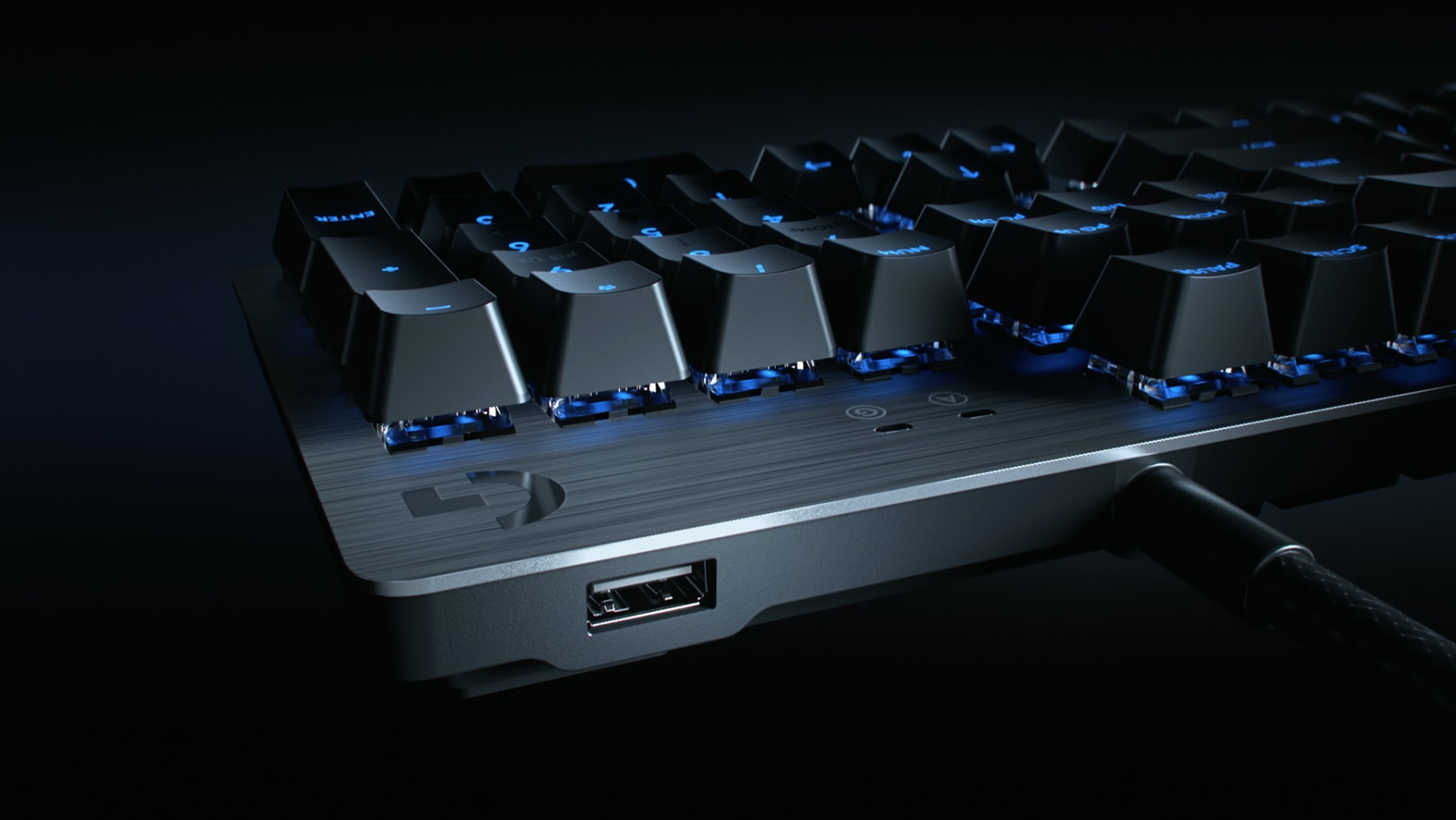 Клавиатура Logitech G513 Keyboard, GX Red Linear, Lightsync RGB, USB ...