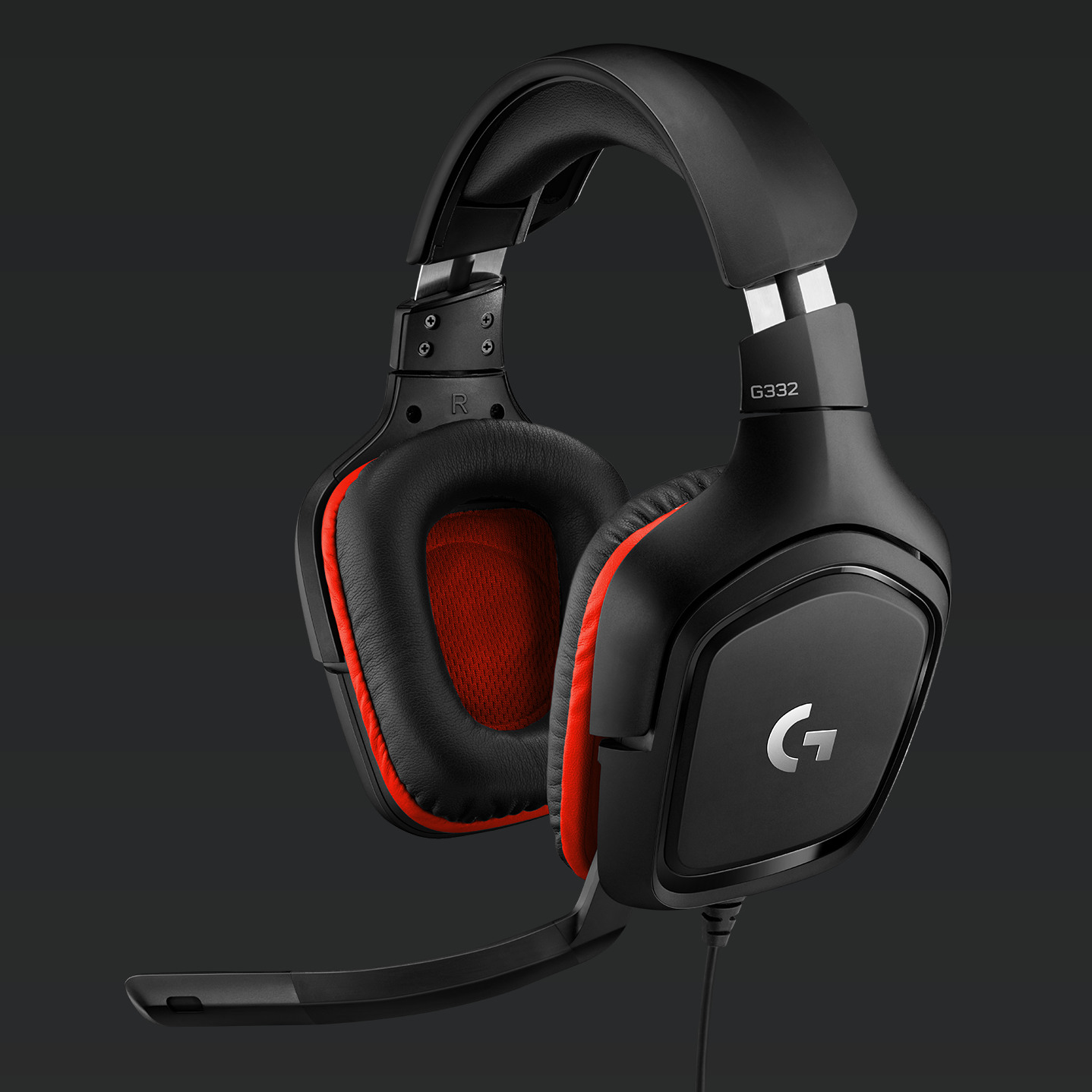 Logitech G332 Stereo Gaming Headset with Flip to Mute Mic | Logitech ...